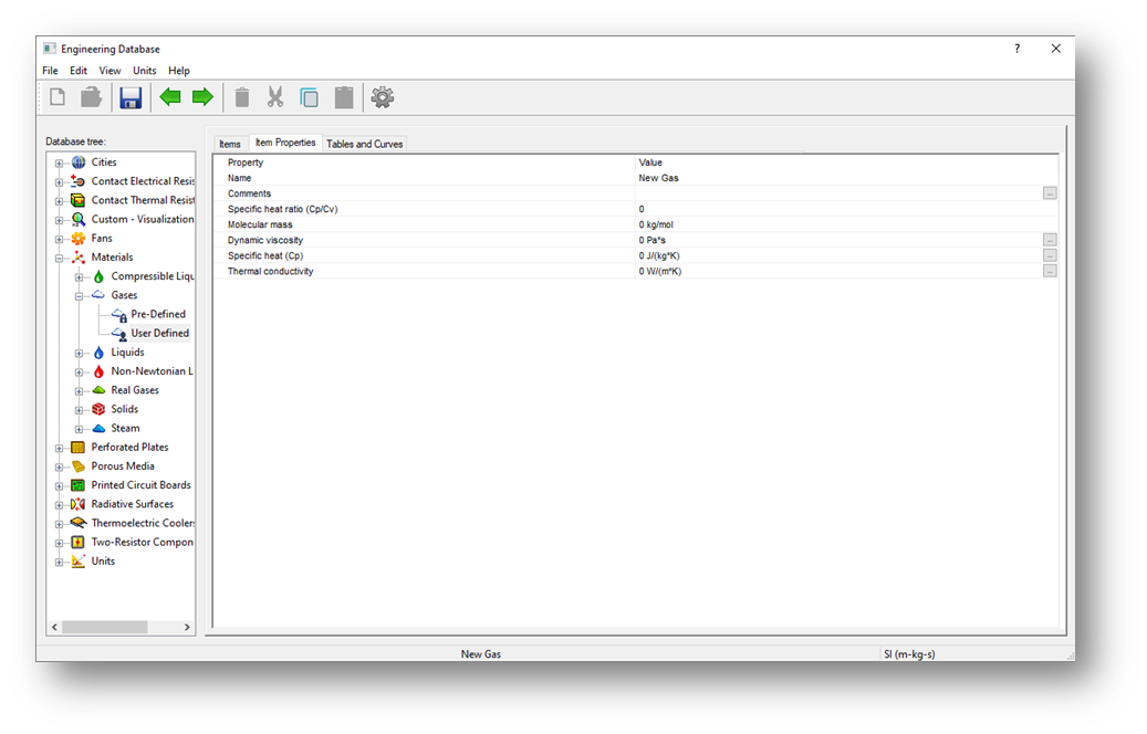 How to create a User defined Material in SOLIDWORKS Flow Simulation